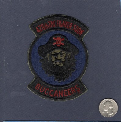 Original 428th FS Buccaneers USAF F-111 F-4 Subdued Fighter Squadron Patch | eBay