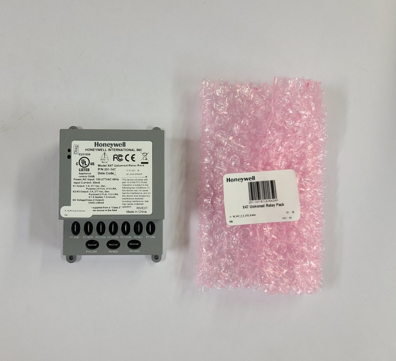 HONEYWELL. P/N: 201-147-B1L6-RXGRP. X47 UNIVERSAL RELAY PACK. 100 ...