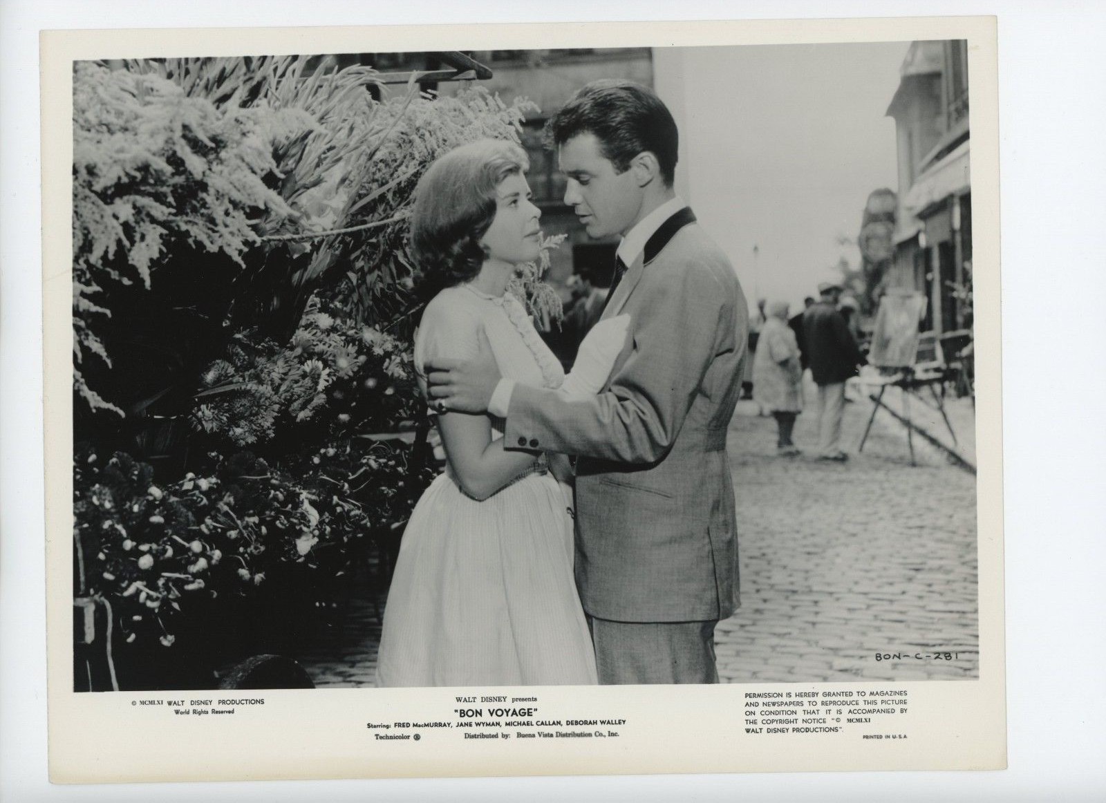 BON VOYAGE Original Movie Still 8x10 Jane Wyman Deborah Walley 1962 ...