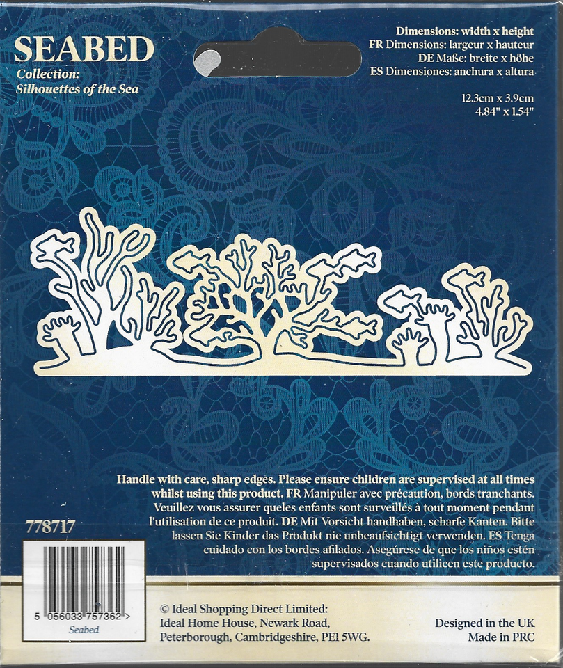 TATTERED LACE Cutting Die - SEABED - Fish, Coral, Seaweed | eBay
