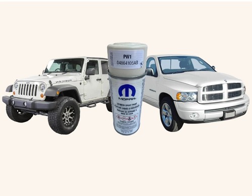 Mopar PW1 Stone White Touchup Paint | eBay