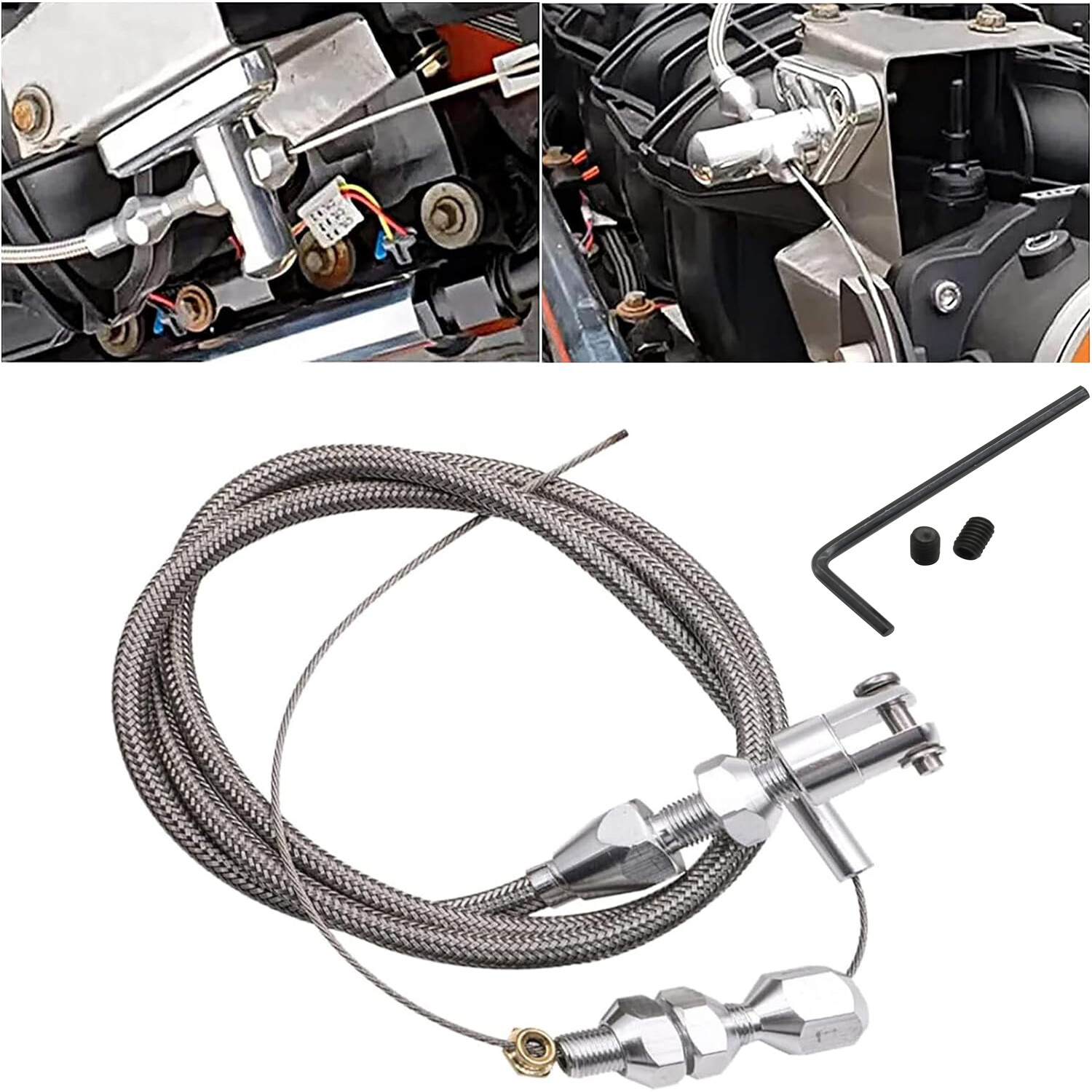 36" Throttle Cable For Chevrolet Chevy 4.8L 5.3L 6.0L 5.7L LS Swap ...