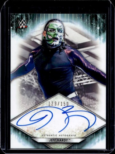 2021 Topps WWE Jeff Hardy Auto Autograph #129/150 | eBay