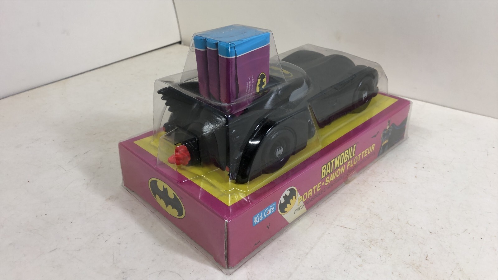 Batman Batmobile Floating Soap Dish with Kid Sized Soap Kid Care ...