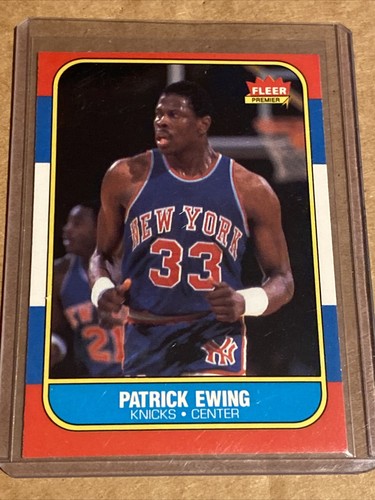 Patrick Ewing 1986 Fleer Rookie Card | eBay