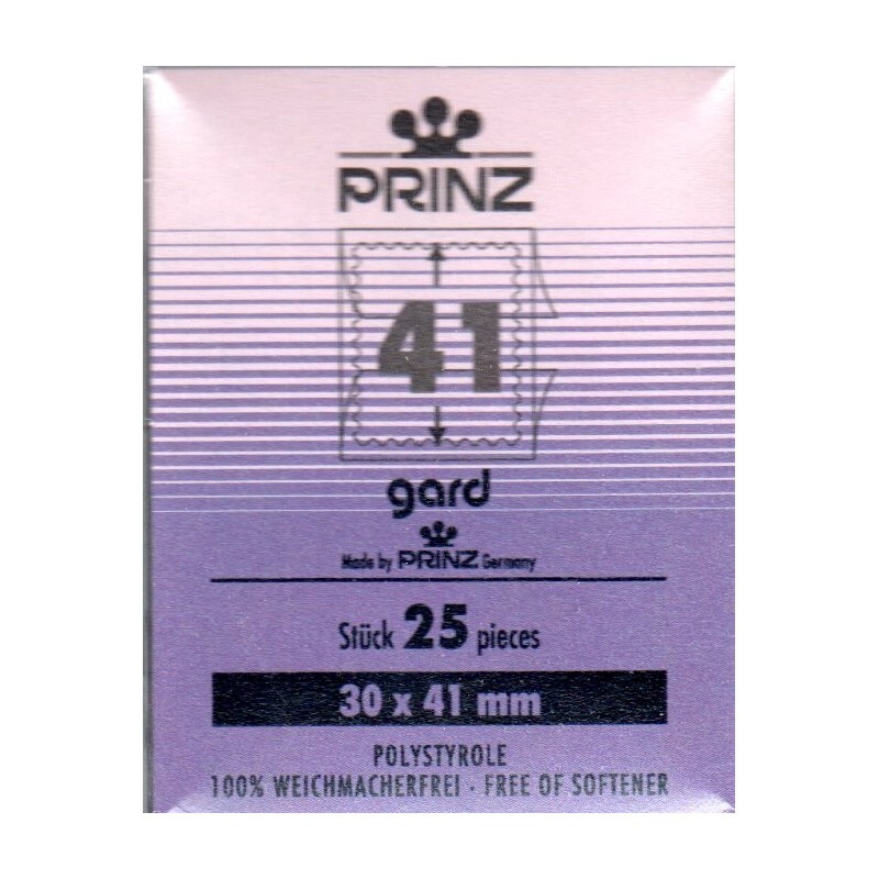 Prinz Gard Stamp Mounts cut to size BLACK backed choice of sizes like ...