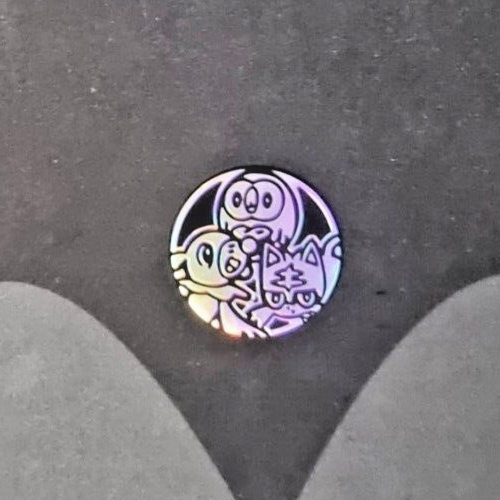 Pokemon Rowlet, Litten, Popplio Coin - Silver | eBay Australia