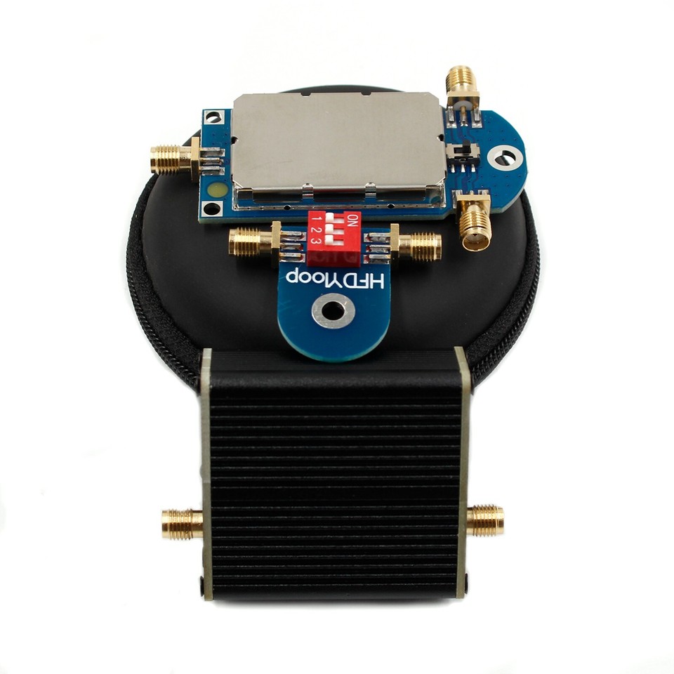 50K-500MHz Full-Band Small Loop Antenna Amplifier HF AM FM VHF UHF SDR ...