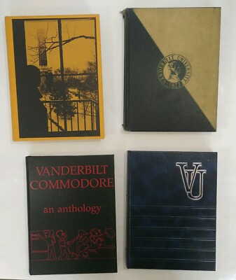 Vanderbilt University Yearbook Commodore 1958 to 1981 Multiple Years ...