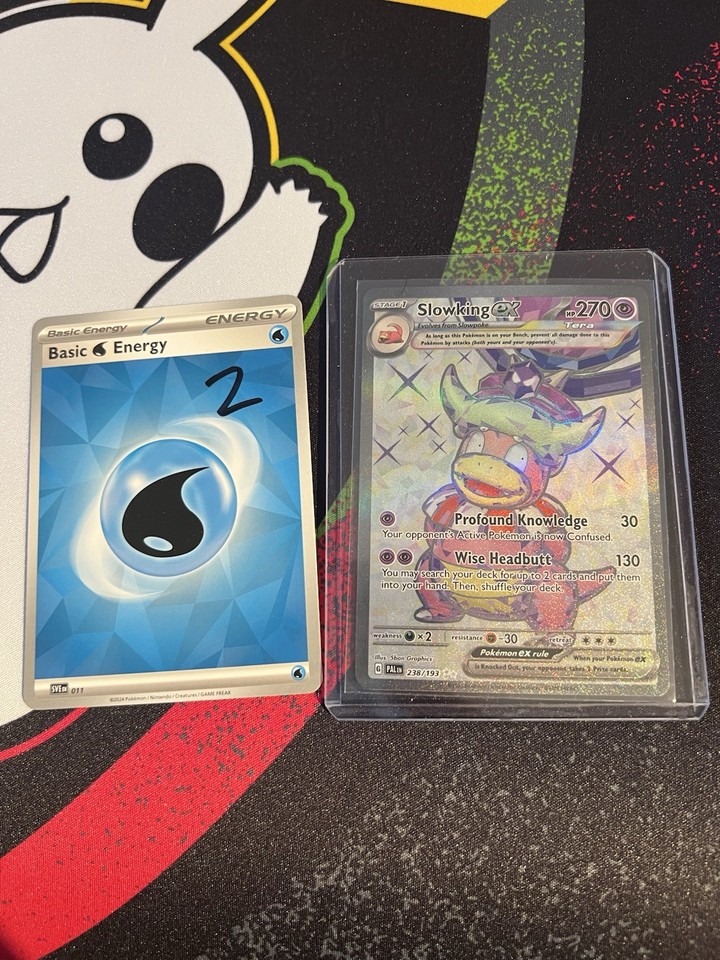 Pokemon TCG Slowking Ex Holographic Card 238/193 Paldea Evolved Near ...