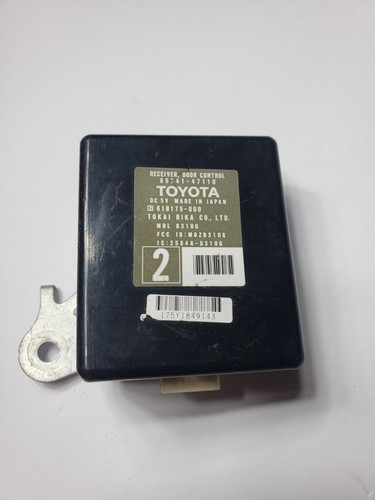 2004 - 2009 Toyota Prius Door Receiver Control Module 89741-47110 OEM ...