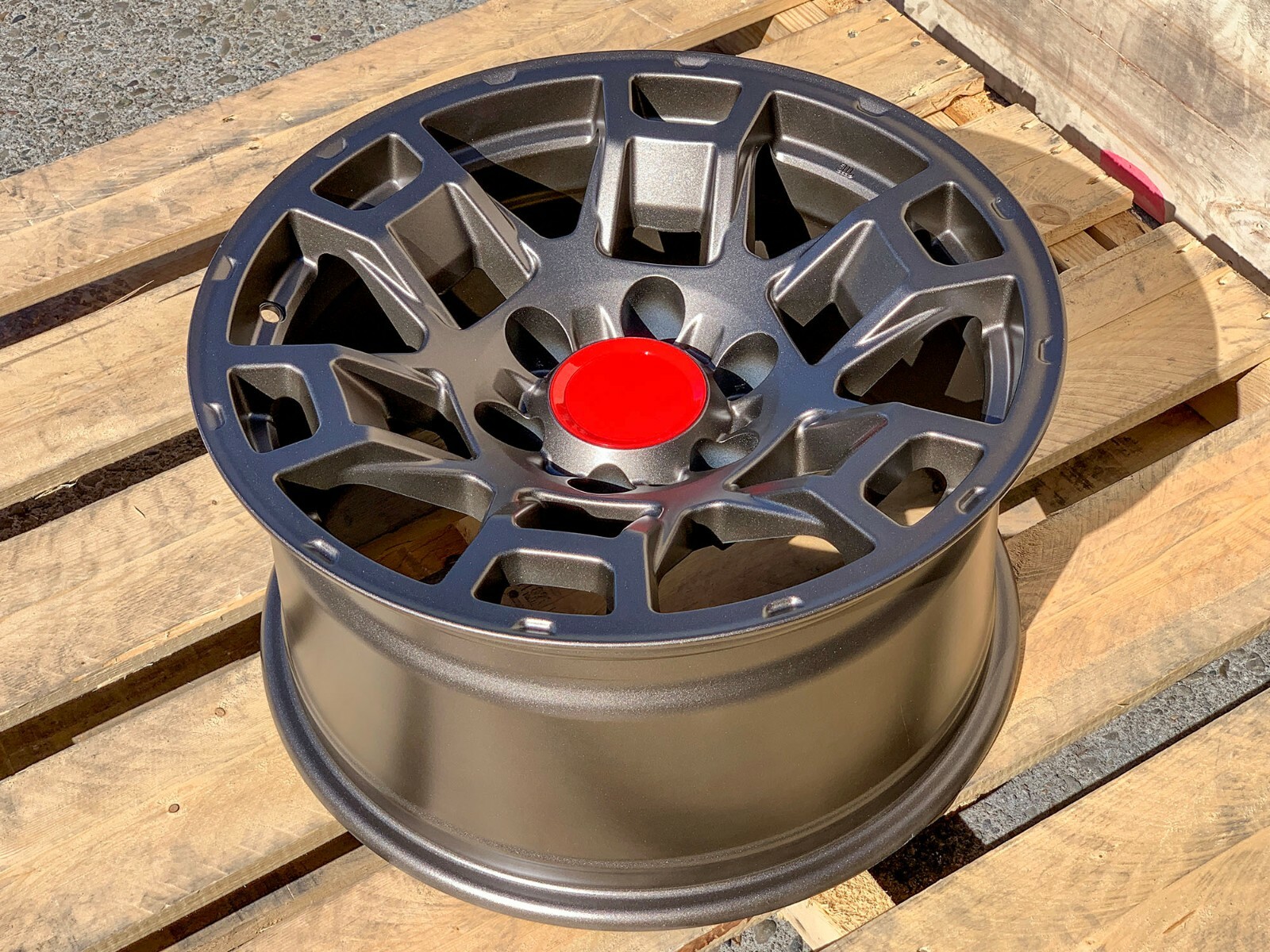 Off Road Bronze Rims 17x9 +0 6x139.7 Fit Toyota 4Runner Tacoma FJ ...