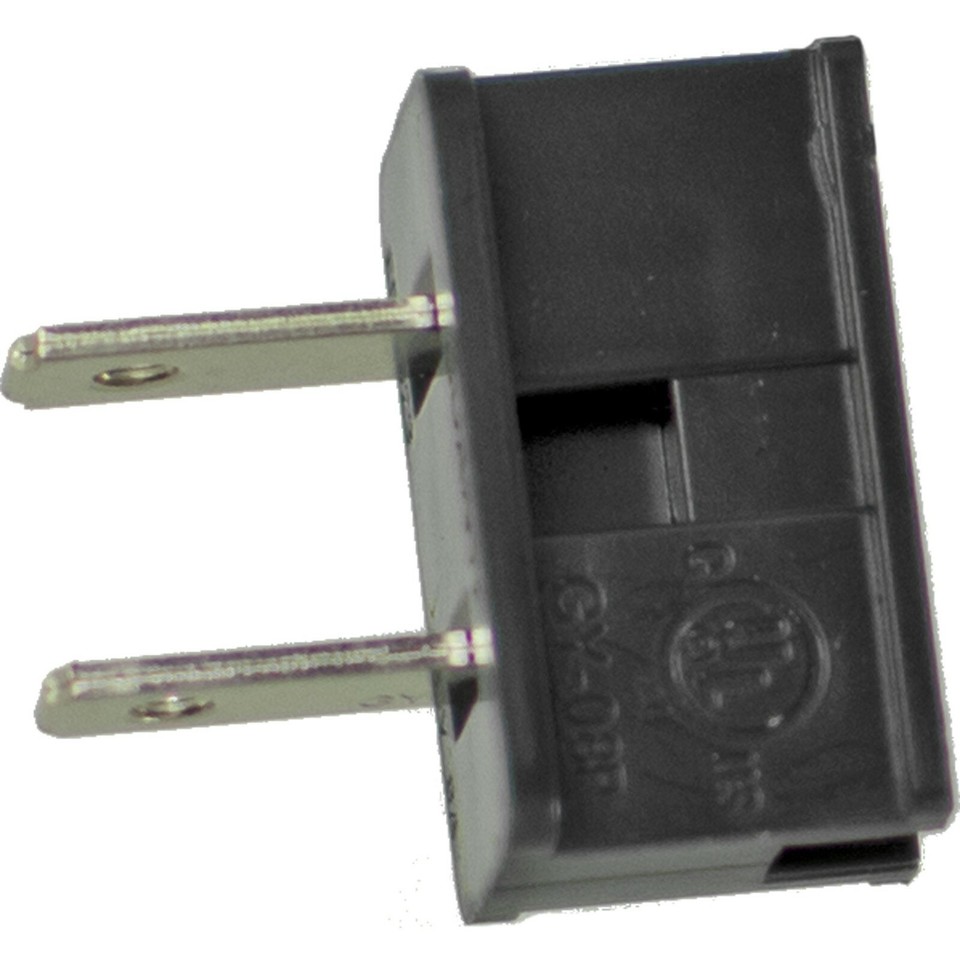 6 Pack Male & Female Zip Plugs Slide-On Connector Outlet SPT-1 125Volt ...