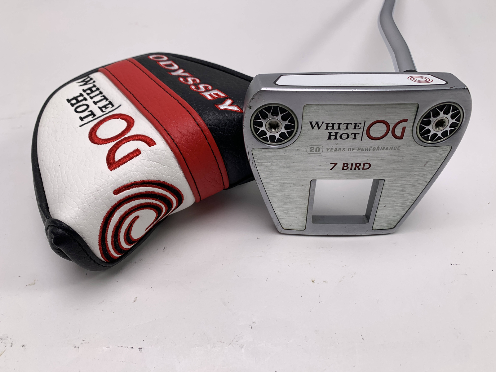 Odyssey White Hot OG LE 7 Bird Putter 34" SuperStroke Pistol 2.0 Mens ...