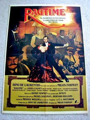 RAGTIME Original GANGSTER Movie Film Poster JAMES CAGNEY PAT O'BRIEN ...