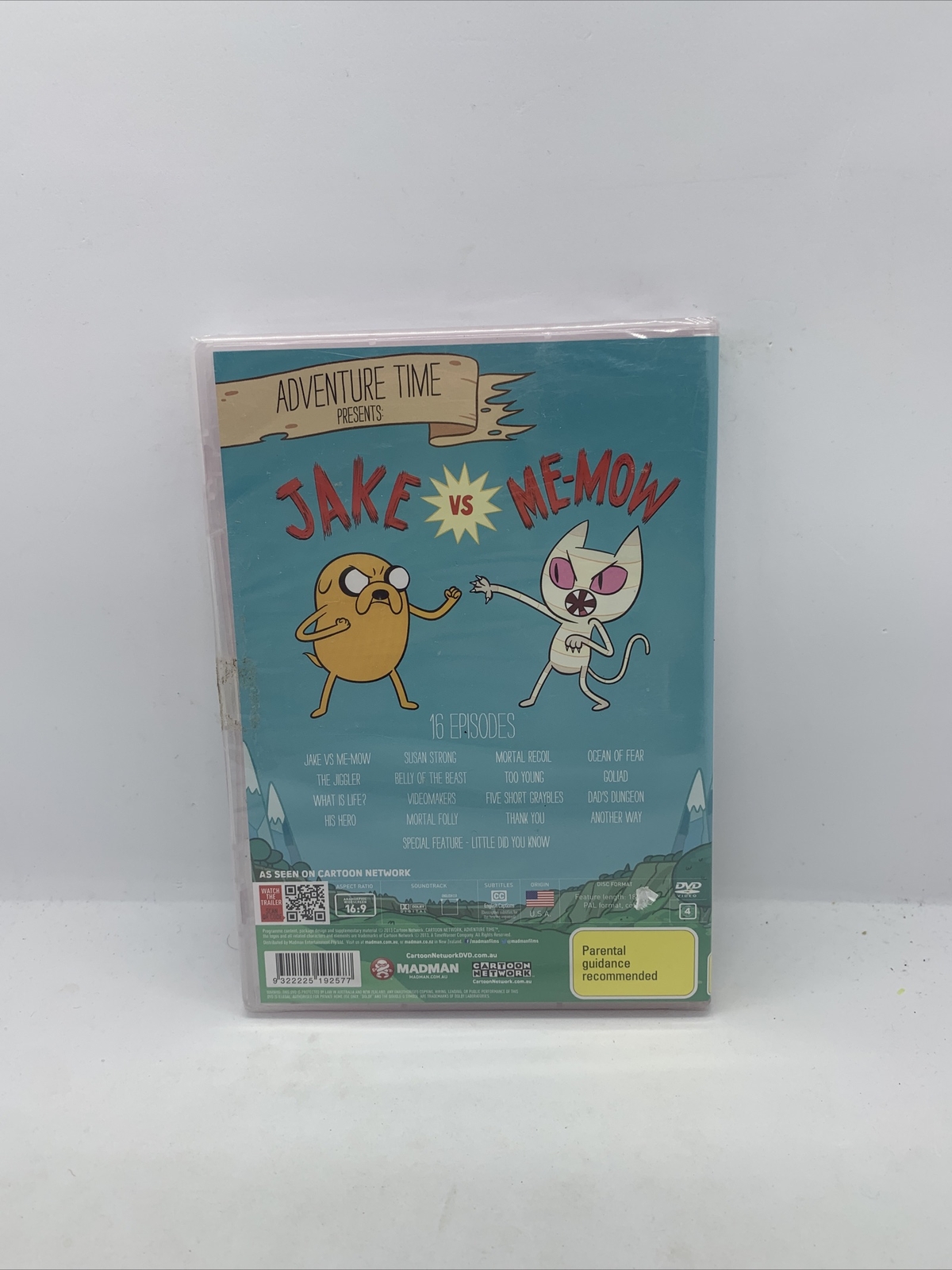 Adventure Time - Jake Vs Me-Mow : Collection 3 ( DVD) NEW SEALED ...