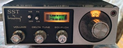 Vintage 1977-78 Browning SST 40 Channel AM mobile CB radio | eBay