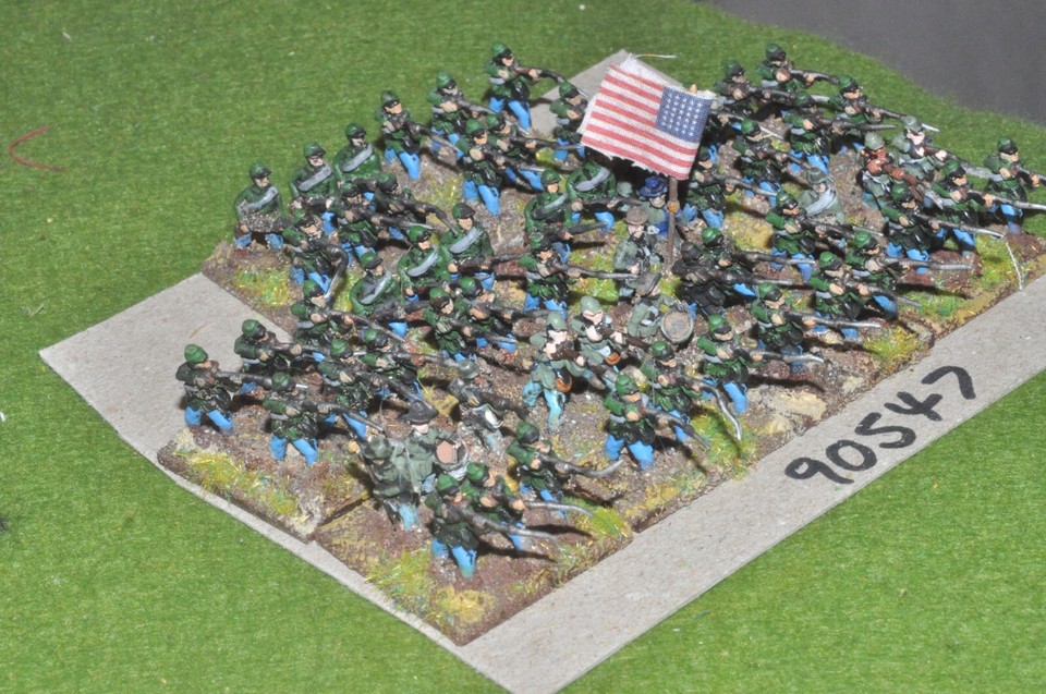 15mm ACW / union - regt 60 figs - inf (90547) | eBay