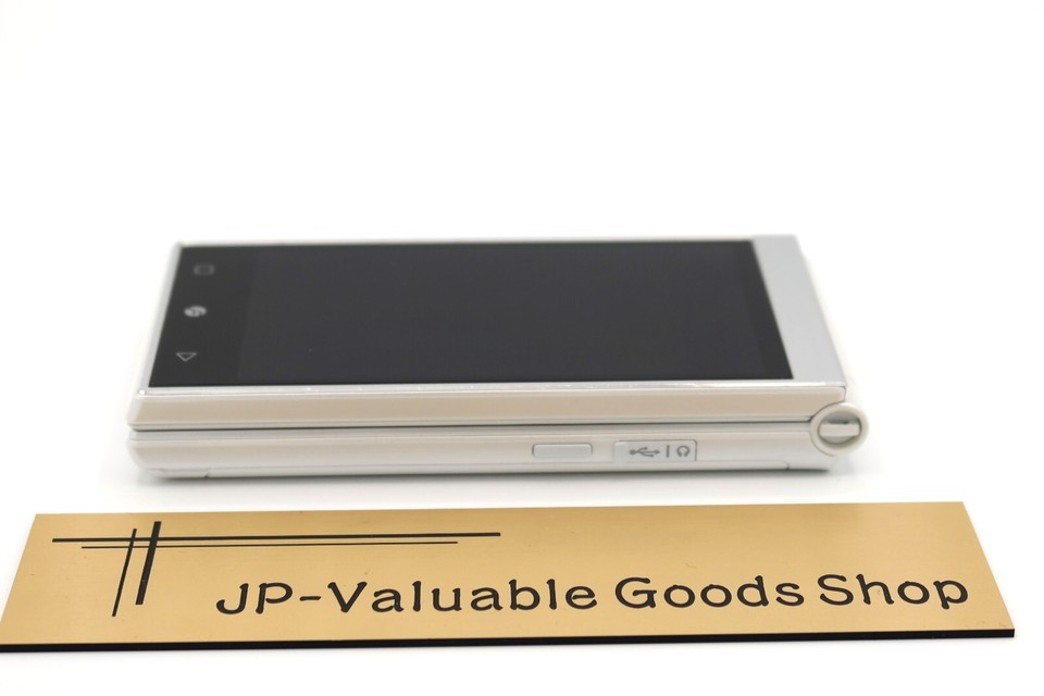 [B] Freetel Musashi FTJ161A Flip Phone Android White Unlocked SIM Free ...