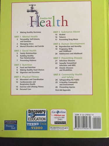 Health : Prentice Hall Health by John P. Allegrante, B. E. Pruitt ...