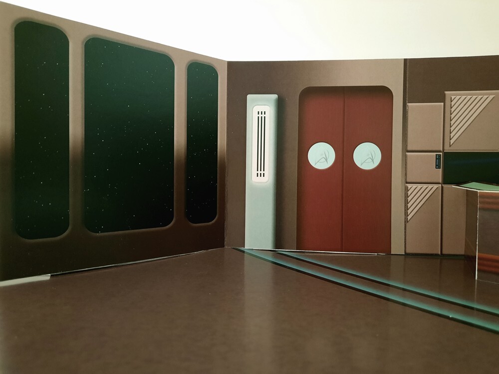 Star Trek TNG Ten Forward Bar Custom Playset 3.75 scale ReAction ...