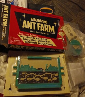 2011 NEW Fascinating ANT FARM Live Ant Habitat Uncle Milton brand new ...