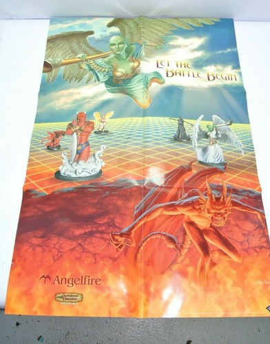 Affiche Promotionnelle Double Face ANGELFIRE Dungeons & Dragons ...