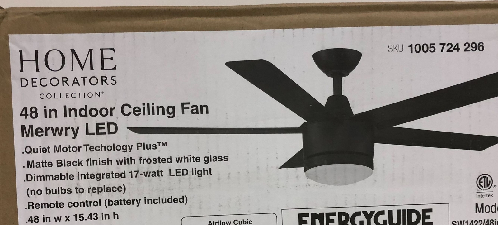Merwry Led Ceiling Fan Installation | Shelly Lighting