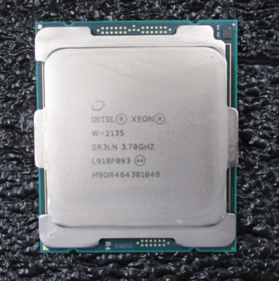 Intel Xeon W-2135 3.7Ghz Six Core LGA2066 8.25MB CPU P/N: SR3LN Tested ...