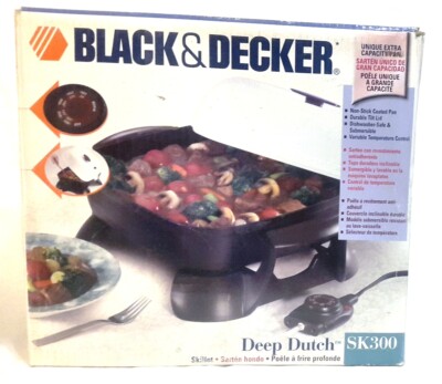 Black & Decker Deep Dutch Electric Skillet SK300 2009 | eBay