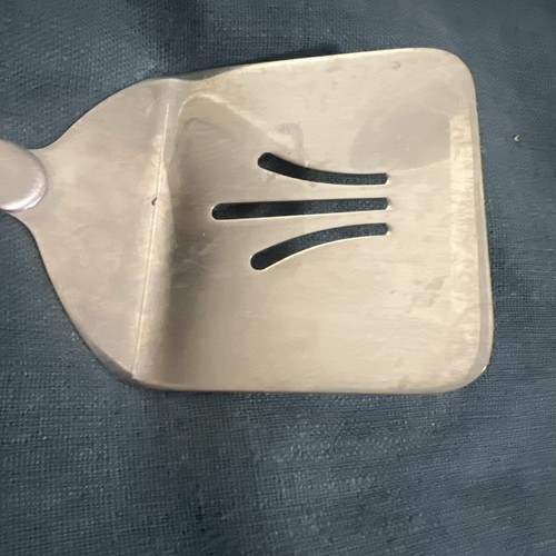 Oneida Stainless Spatula And Raffia Pie Server Pierced | eBay