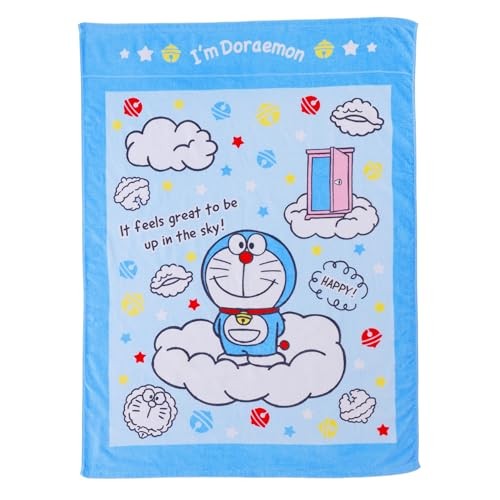 Marushin Children's Towel Blanket I'm Doraemon Doraemon Fluffy Cloud ...