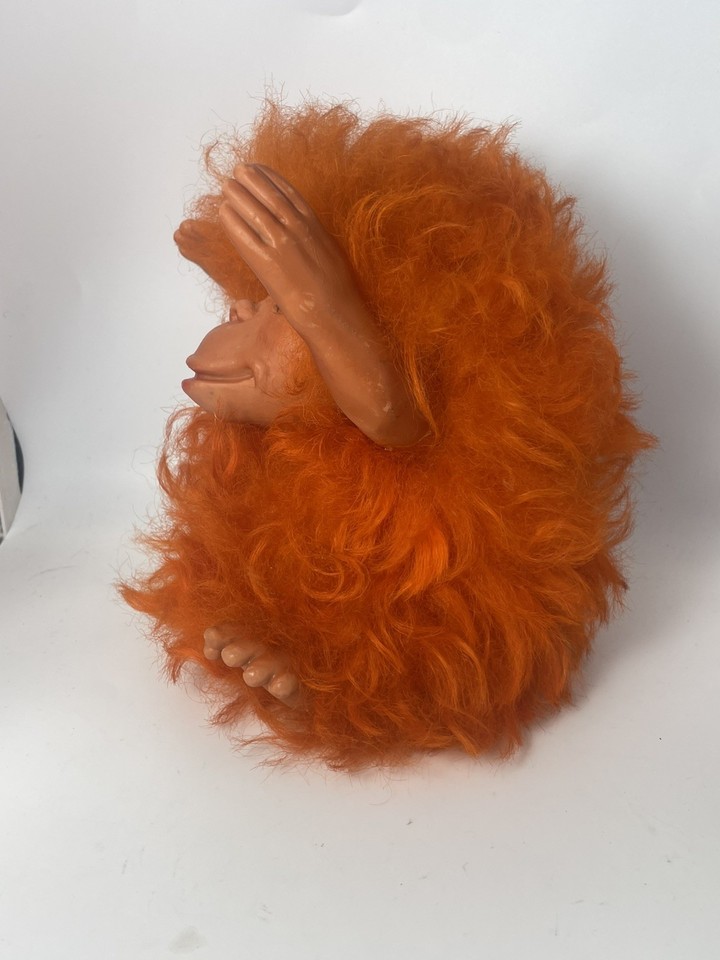 Raul’s Happy Gang Monkey Troll Vintage 1960s Troll England Orange | eBay