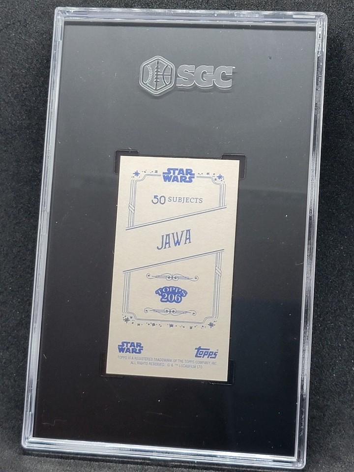 2022 Topps Star Wars 206 Jawa Yellow Starfield Parallel SGC 10 2~L | eBay