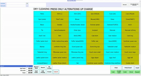 POS - Dry Cleaner software with complete functionalities | eBay