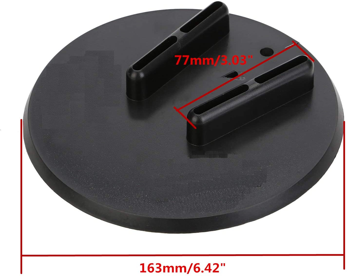 CICMOD Motorcycle Kickstand Pad Kick Stand Coaster Puck for Harley ...