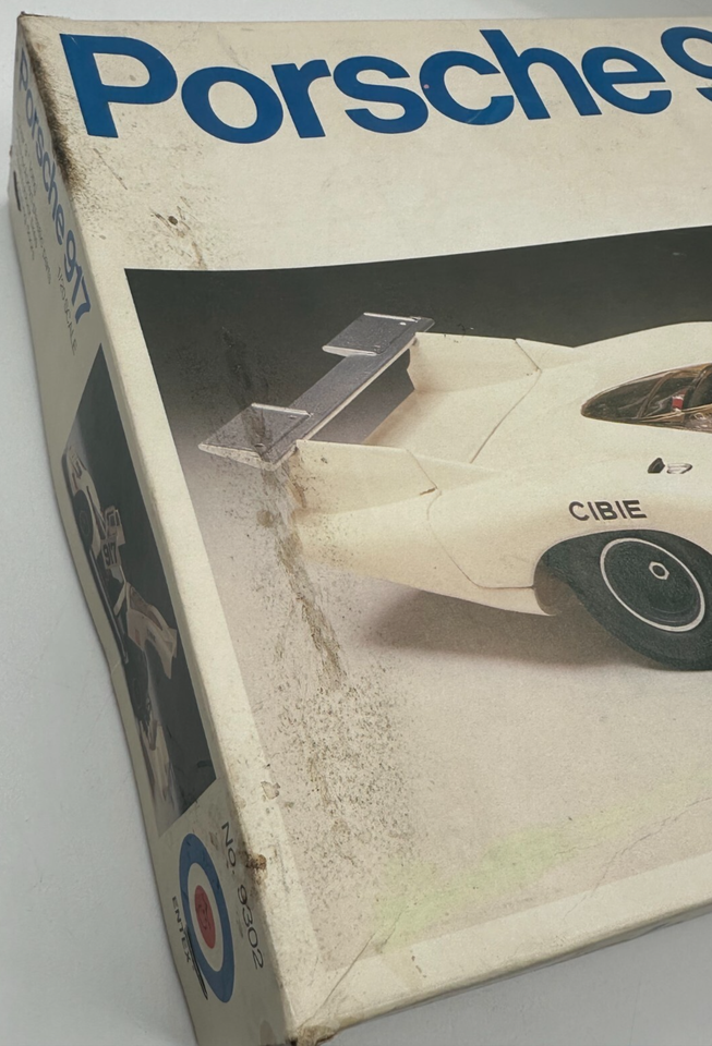 Vintage Entex Porsche 917 1/20 Scale Race Car Model Kit-#9302 New Open ...