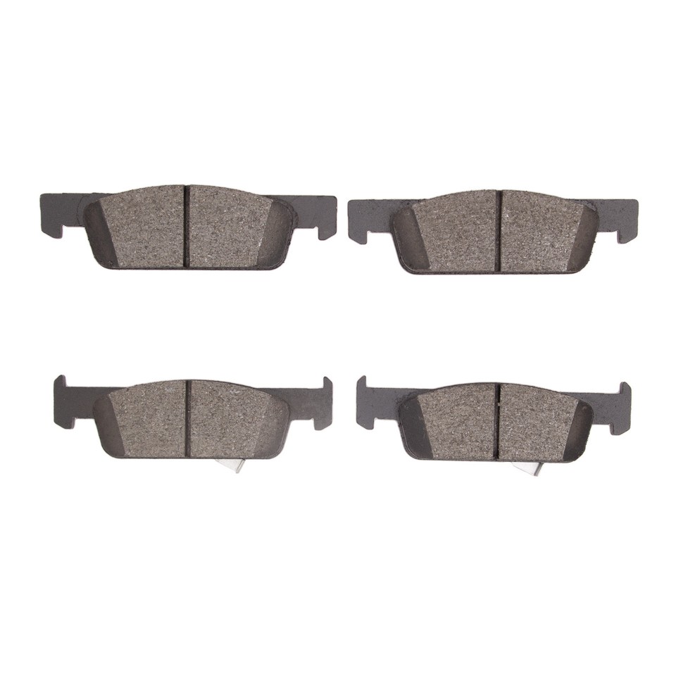 Dynamic Friction 1551-1955-00 Disc Brake Pad Set For 16-18 Smart Fortwo ...