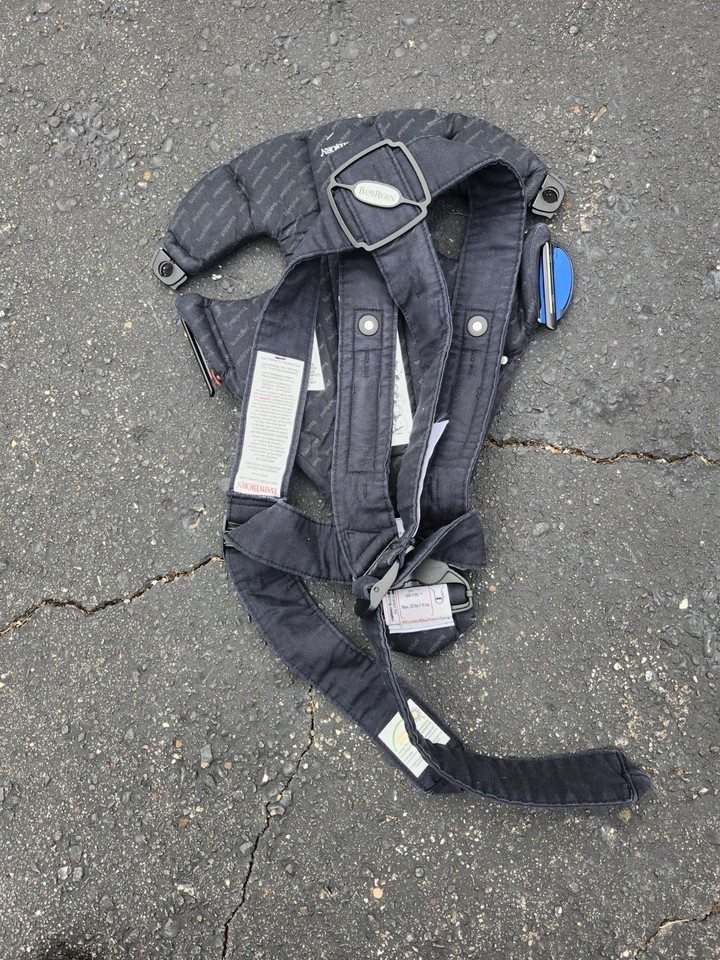 Baby Bjorn Original Baby Carrier Black 25 Lb. Max Baby Wearing Infant ...