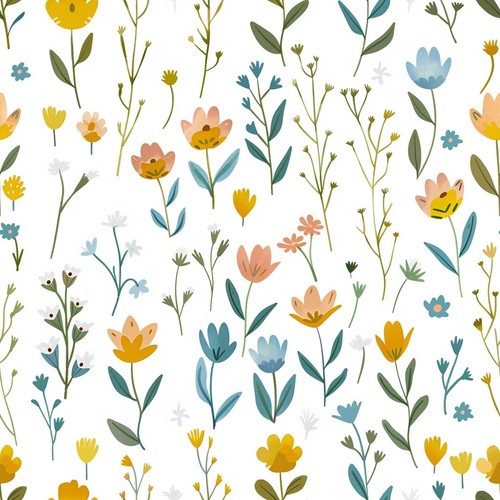 Spring Printed Cotton Fabric By The Yard | eBay
