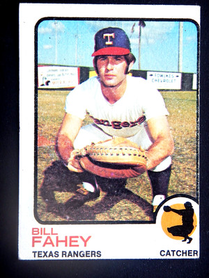 Bill Fahey #186 Topps 1973 Baseball Card (Texas Rangers)* | eBay