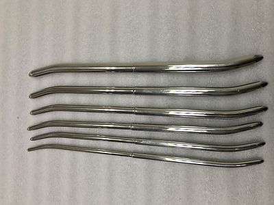 PRATT UTERINE DILATOR SET OF 6 Pcs CURVED OB/Gynecology Surgical ...
