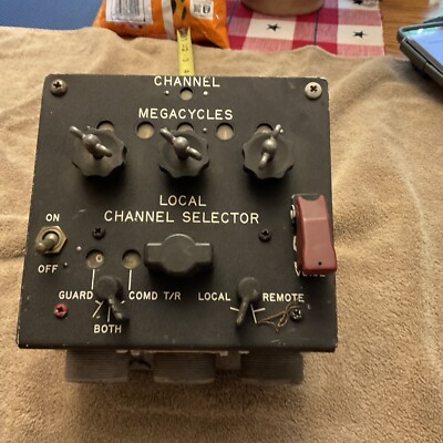 Military Aircraft Radio ARC-27 C-626 Remote Control Channel Selector ...