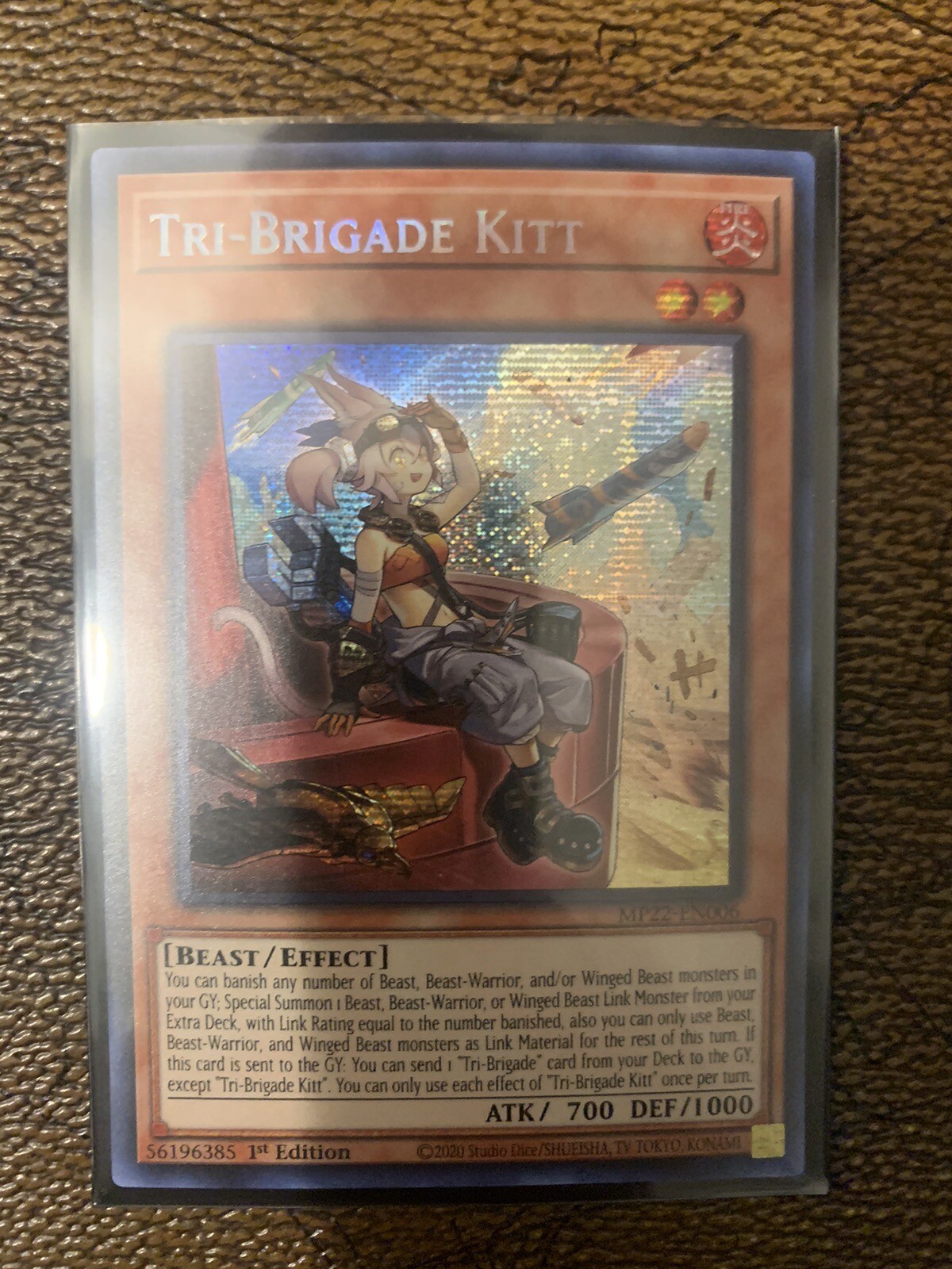 Yu-Gi-Oh! TCG Tri-Brigade Kitt 2022 Tin of the Pharaohs Gods MP22-EN006 ...