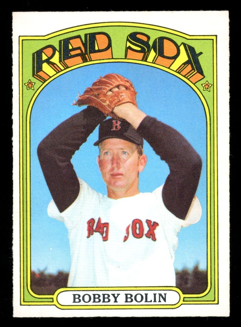 1972 TOPPS OPC O PEE CHEE BASEBALL #266 Bobby Bolin NM BOSTON RED SOX ...