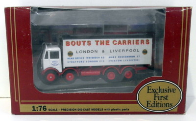 EFE 1/76 Scale 11007 - AEC 8W Boxvan Tanker- Bouts The Carriers | eBay