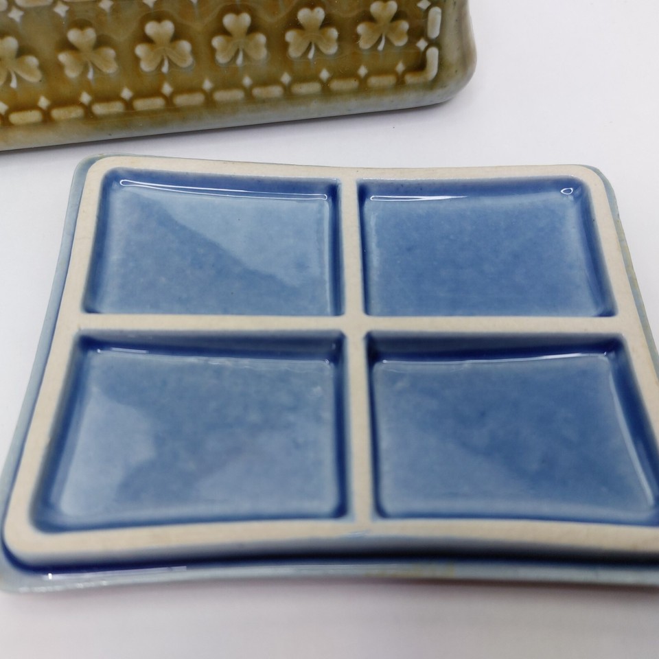 Vintage Irish Porcelain Wade Co Armagh Trinket Box Ireland Hunting ...