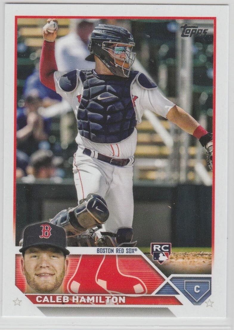 2023 Topps Update #US160 Caleb Hamilton RC Boston Red Sox | eBay