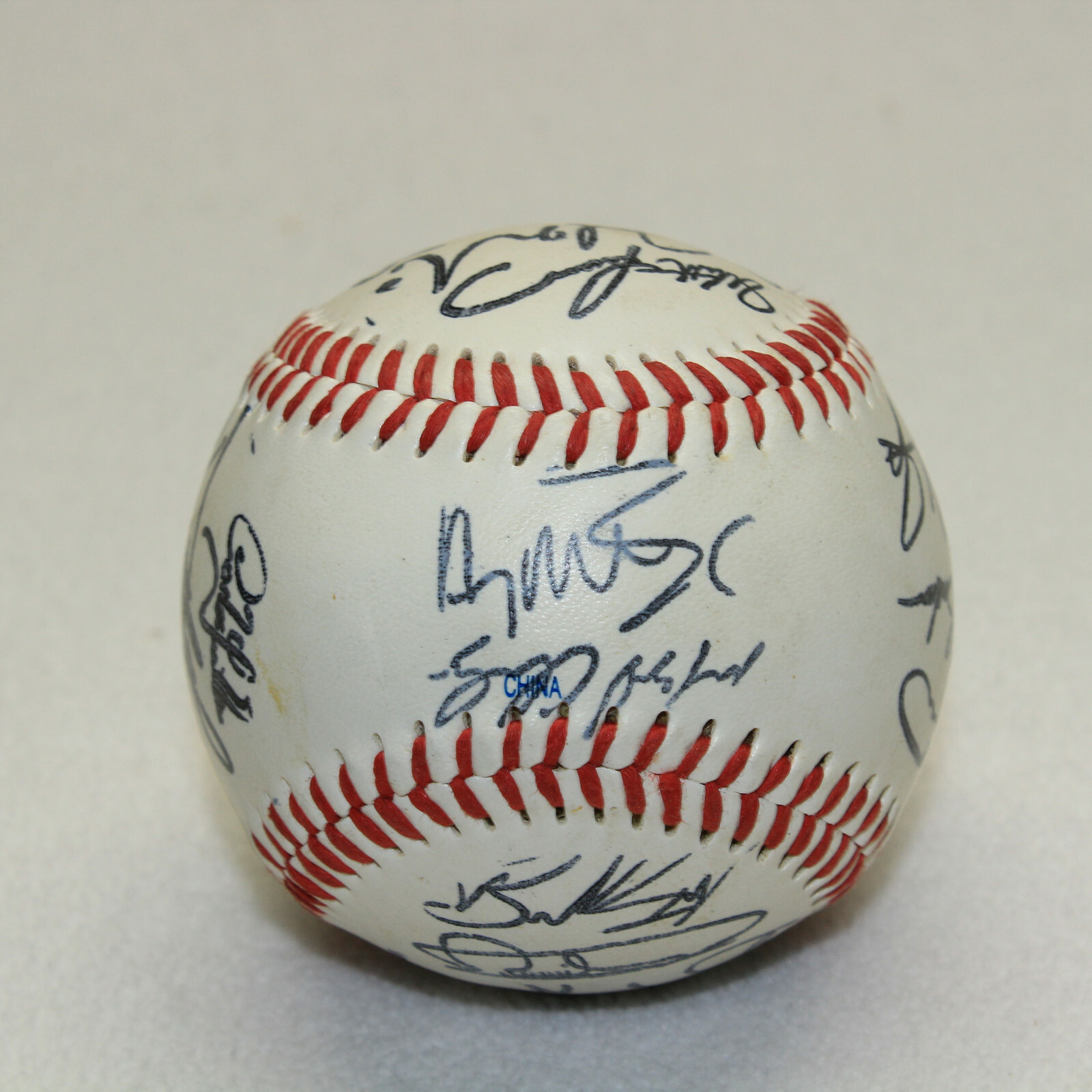 Unknown Autographed Team Signed Baseball - Lots of Signatures | eBay