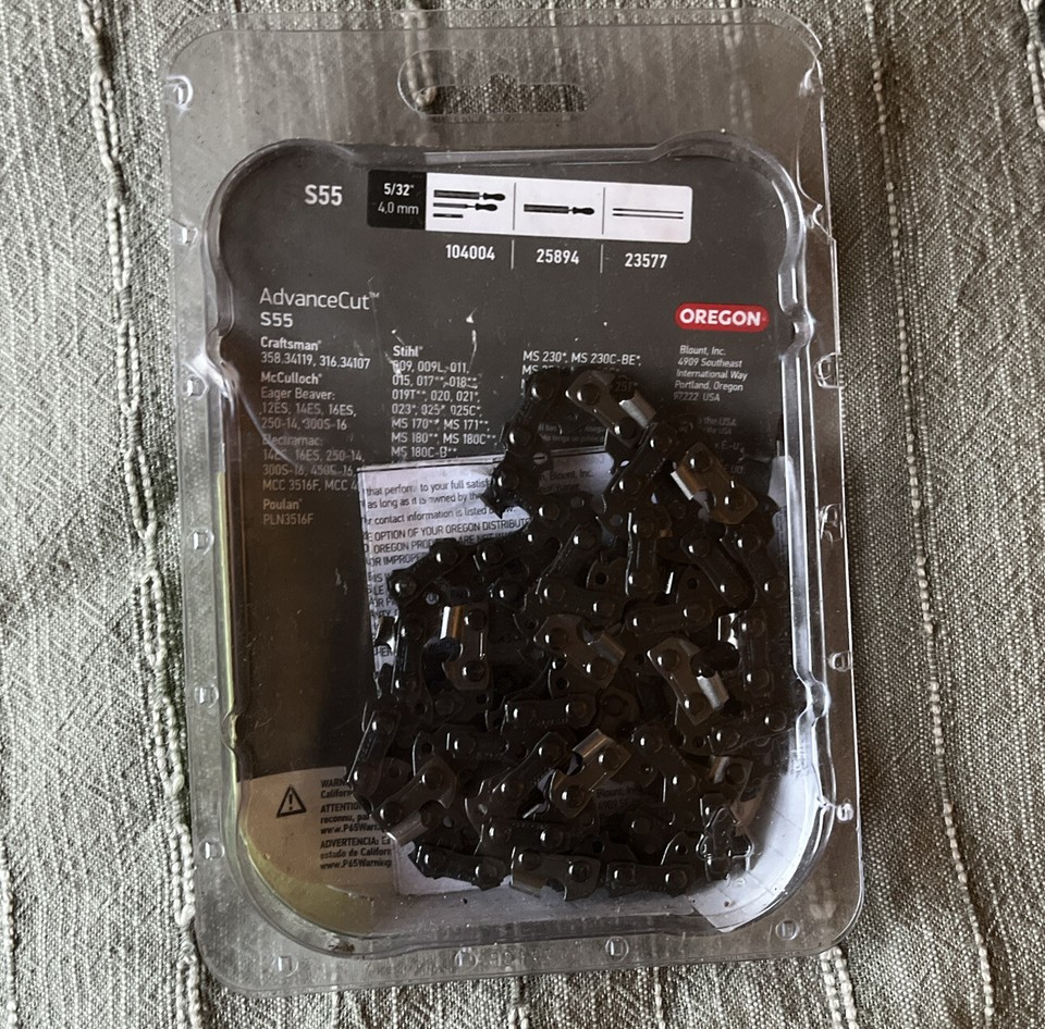 Oregon S56 AdvanceCut 16" Chain Saw Chain 56 Drive Links, 3/8" Low ...